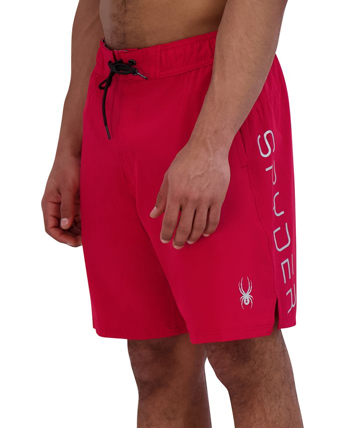Spyder Men's Quick-Drying 9" Logo Swim Board Shorts - Macy's