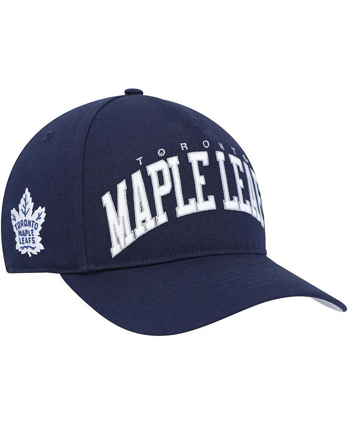 '47 Brand Men's Navy Toronto Maple Leafs Block Arch Hitch Snapback Hat ...