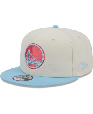 Men's New Era White, Powder Blue Golden State Warriors 2-Tone Color ...