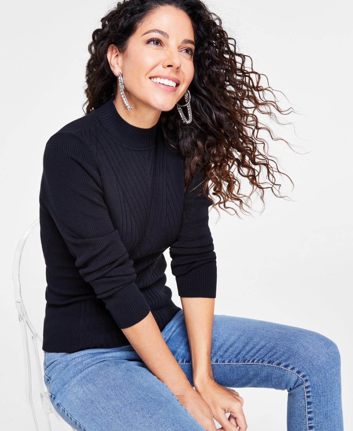 Click here for I.n.c. International Concepts Womens Detail Ribbed... prices