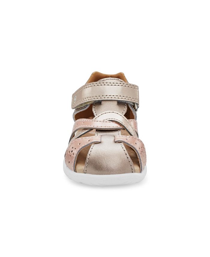 Stride Rite Toddler Girls SRTech Xena Leather Sandals - Macy's