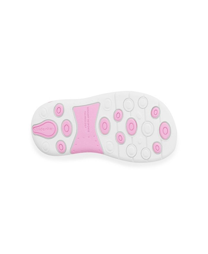 Stride Rite Baby Girls SRTech Monique Leather Sandals - Macy's
