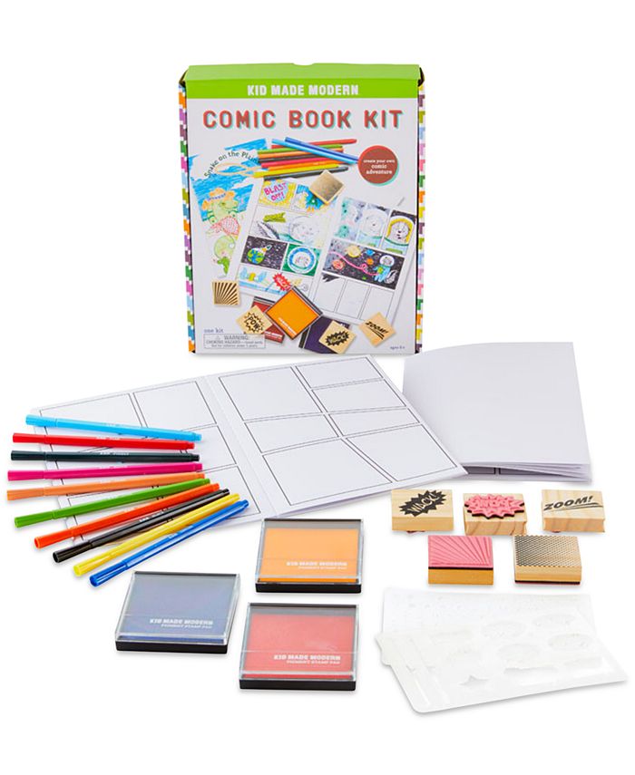 Kid Made Modern Comic Book Kit - Macy's