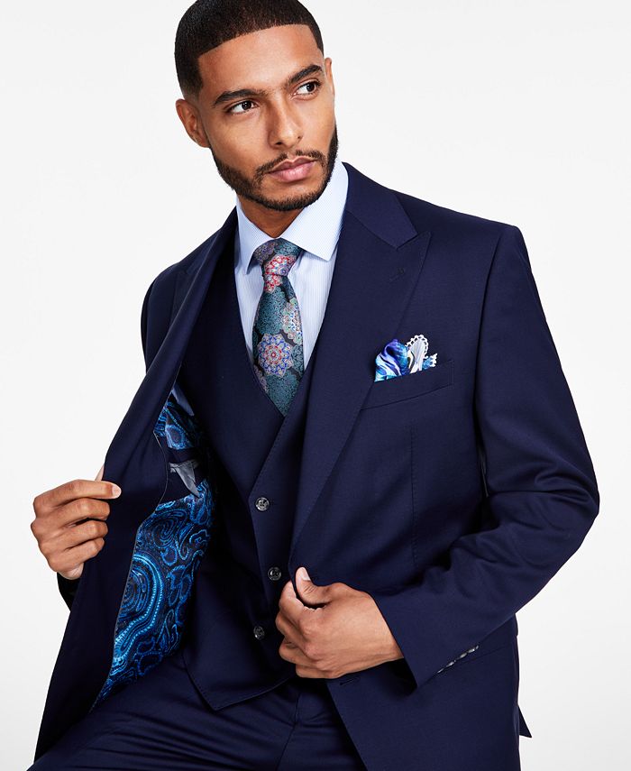 Tayion Collection Men's Classic-Fit Solid Suit Jacket - Macy's
