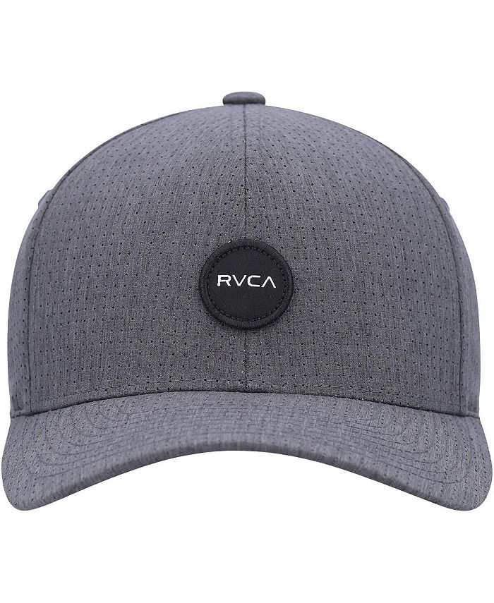 RVCA Men's Charcoal Shane Flex Hat - Macy's