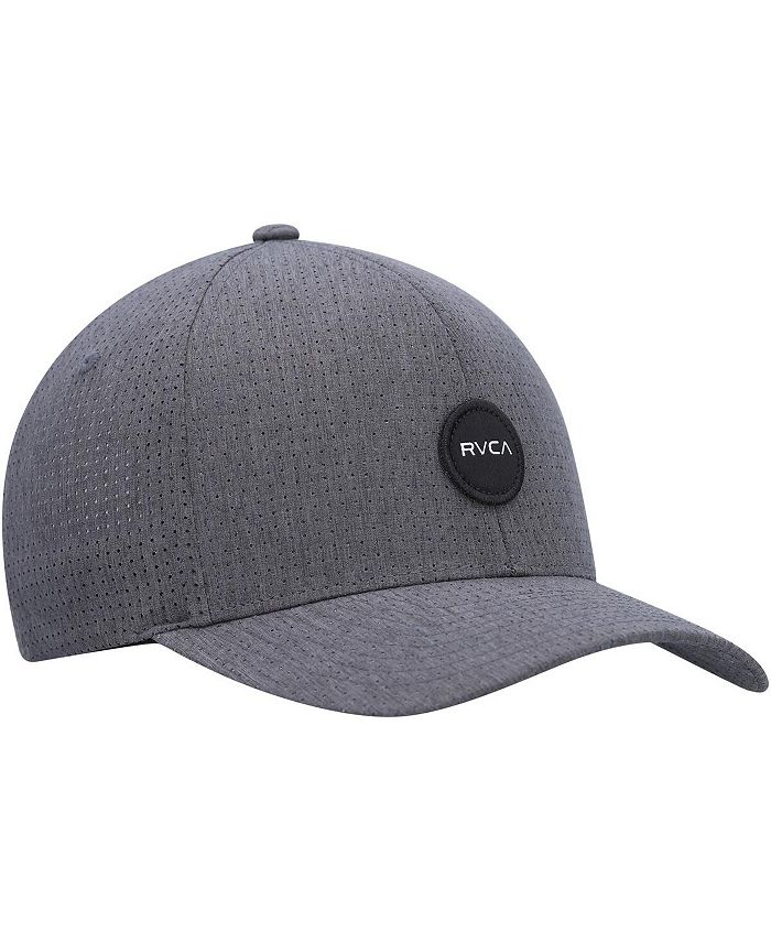 RVCA Men's Charcoal Shane Flex Hat - Macy's