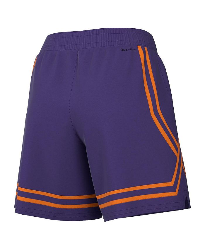 Nike Women's Purple WNBA Logowoman Team 13 Crossover Shorts - Macy's