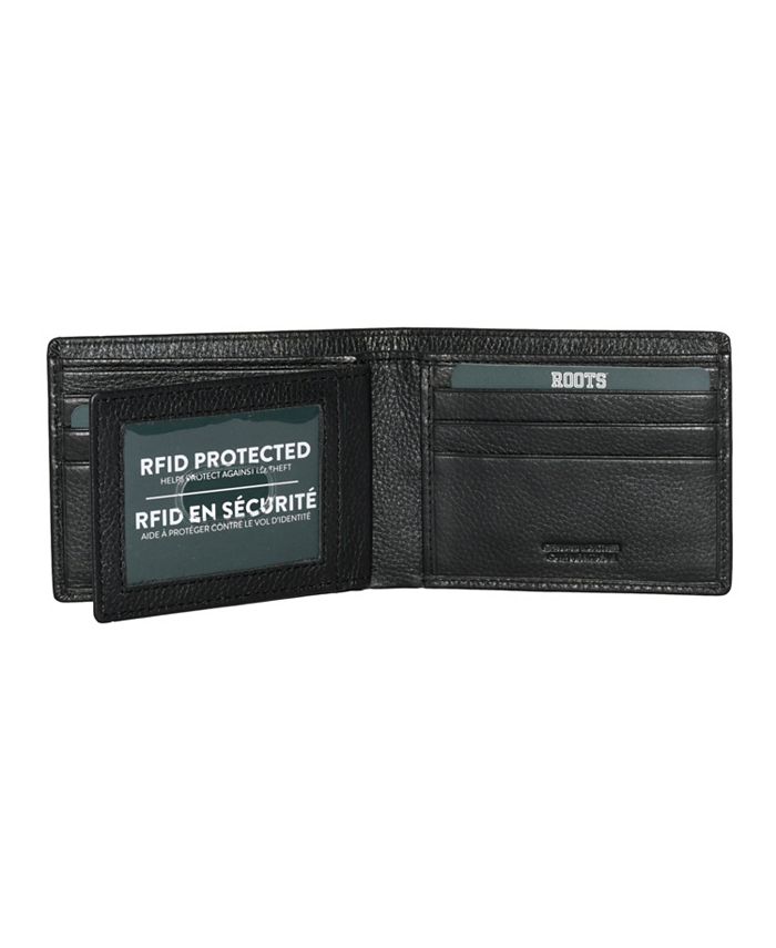 ROOTS Men's Men Slim Wallet with Center Passcase - Macy's
