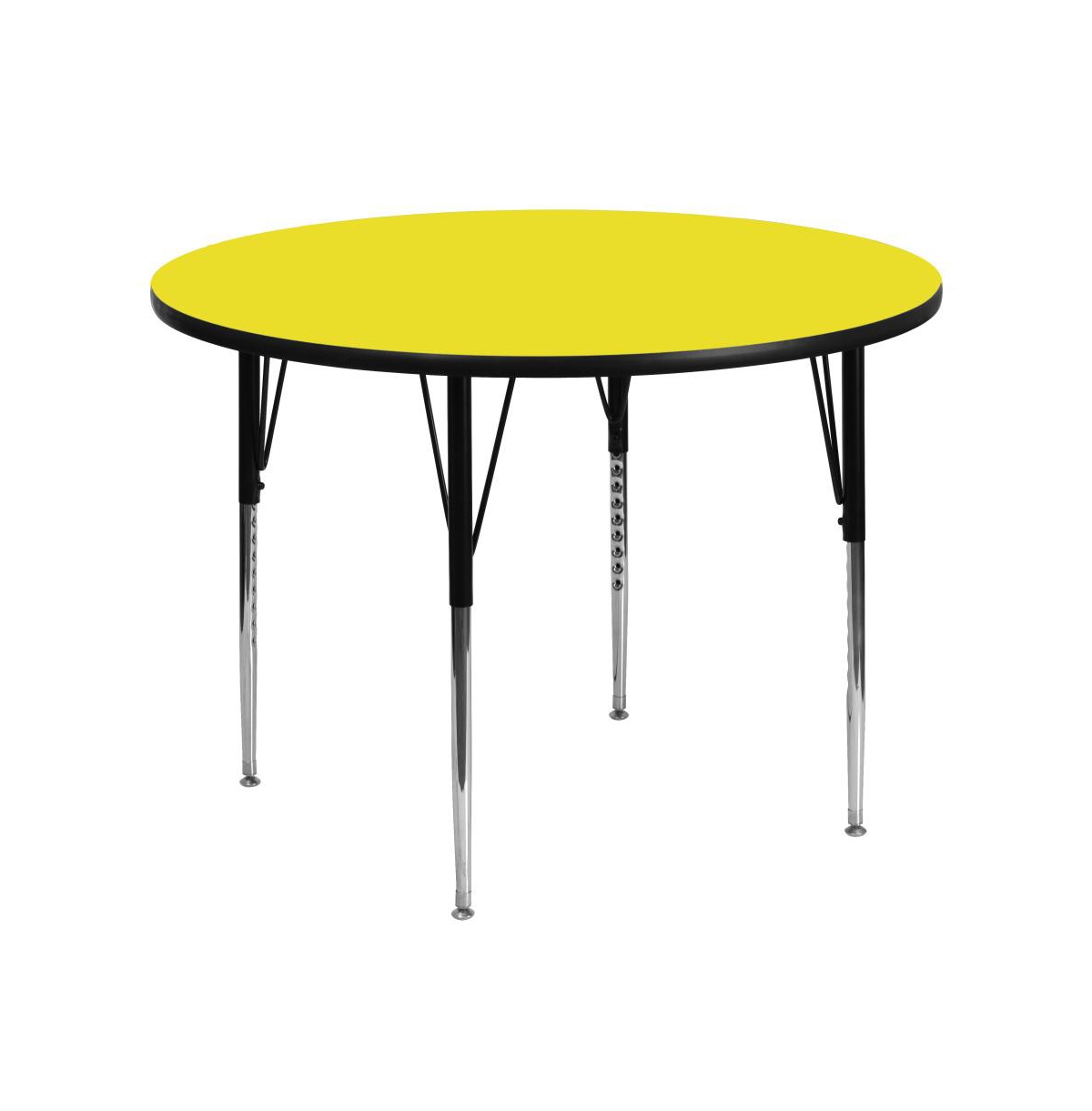 Click here for Emma+Oliver 48 Round Hp Laminate Adjustable Activi... prices