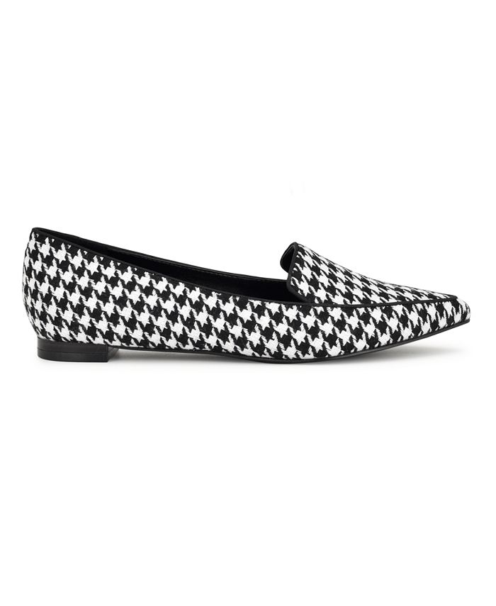 Nine West Women's Abay Pointed Toe Slip-On Smoking Flats - Macy's