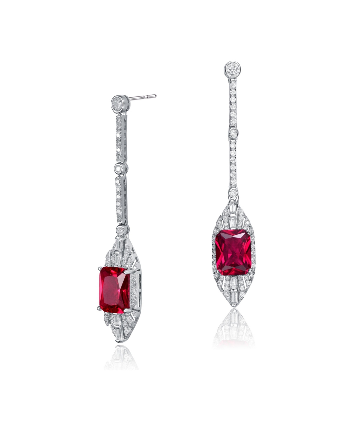 Click here for Dazzling Sterling Silver & White Gold-Plated Cubic... prices