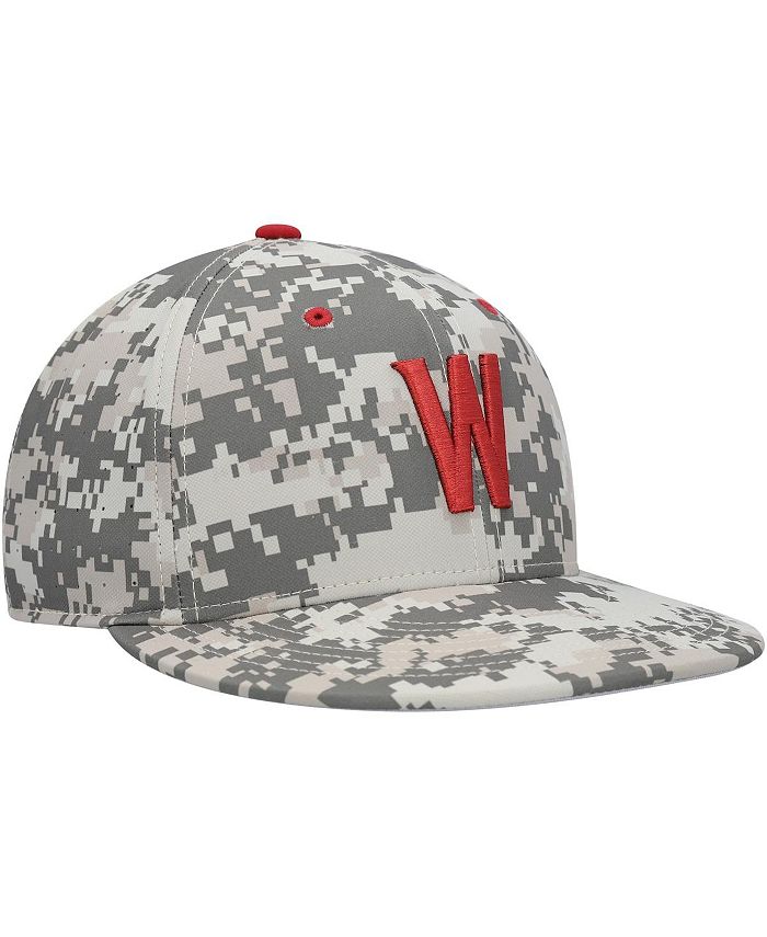 Nike Men's Camo Washington State Cougars Aero True Baseball Performance Fitted Hat - Macy's