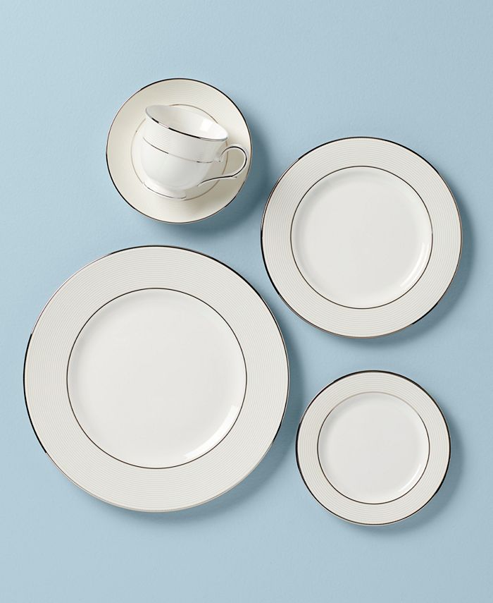 Lenox Opal Innocence Stripe 5-Piece Place Setting - Macy's
