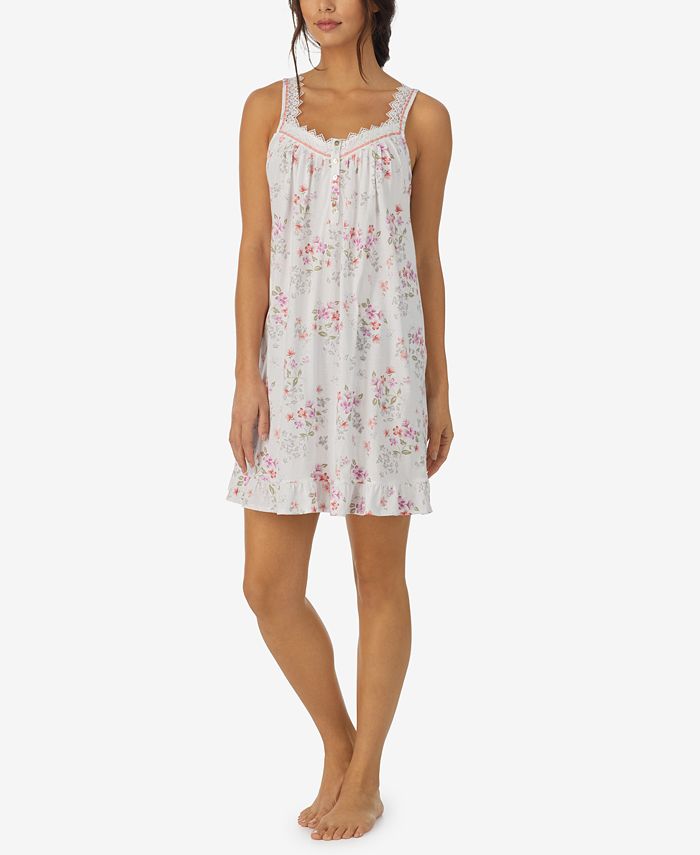 Aria Women's Sleeveless Short Chemise - Macy's