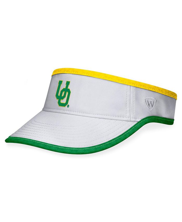 Top of the World Men's White Oregon Ducks Daybreak Adjustable Visor ...
