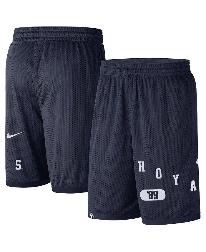 Nike Men's Navy Georgetown Hoyas Wordmark Performance Shorts - Macy's