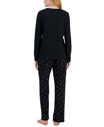 Charter Club Women's 2-Pc. Cotton V-Neck Packaged Pajama Set, Created ...