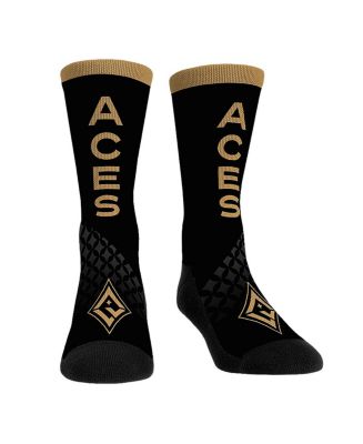 Men's and Women's Rock 'Em Socks Las Vegas Aces 2022 Rebel Edition Crew ...