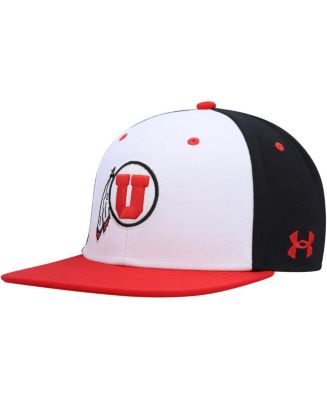 Men's Under Armour White Utah Utes Baseball Flex Fit Hat - Macy's