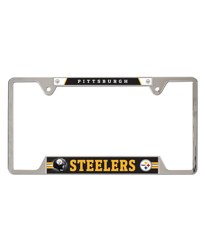 Wincraft Pittsburgh Steelers Team Logo Metal License Plate Frame - Macy's