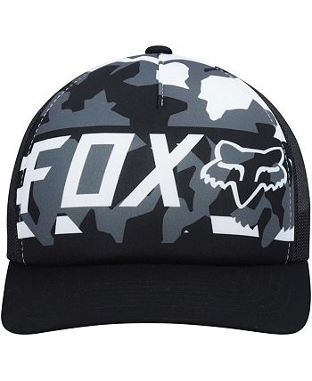 Fox Men's Black Red White and True Snapback Hat - Macy's