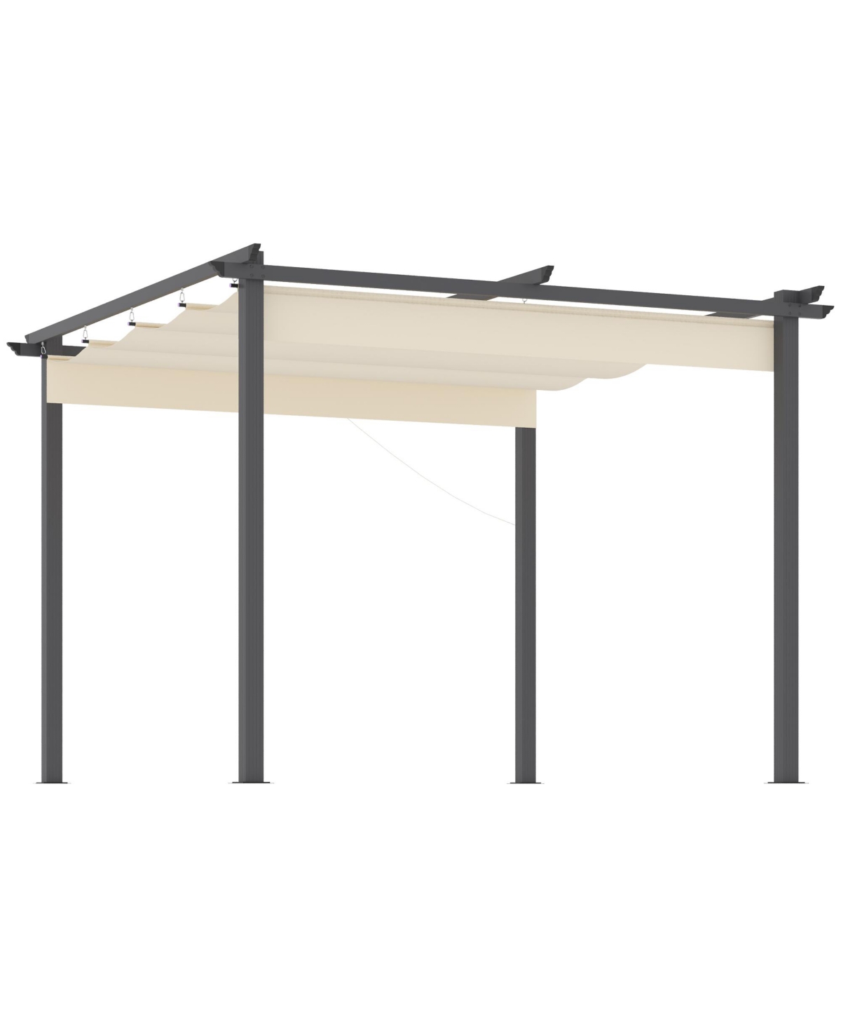 Click here for Outsunny Retractable Pergola Canopy Patio Gazebo S... prices