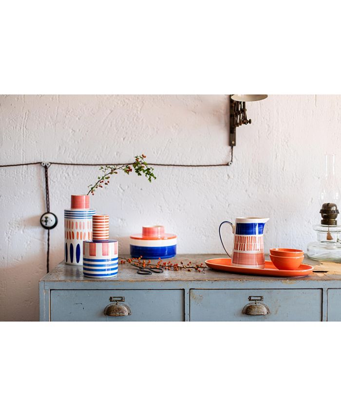 VIETRI Moda Bamboo Pitcher 7.75" - Macy's