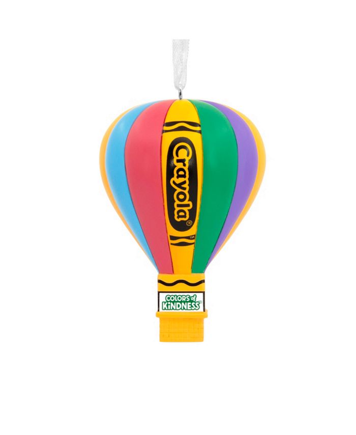 Hallmark Crayola Hot Air Balloon Ornament - Macy's