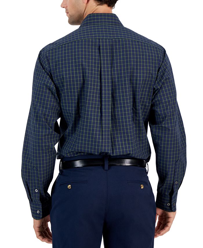 Club Room Mens Regular Fit Check Dress Shirt Created For Macys Macys