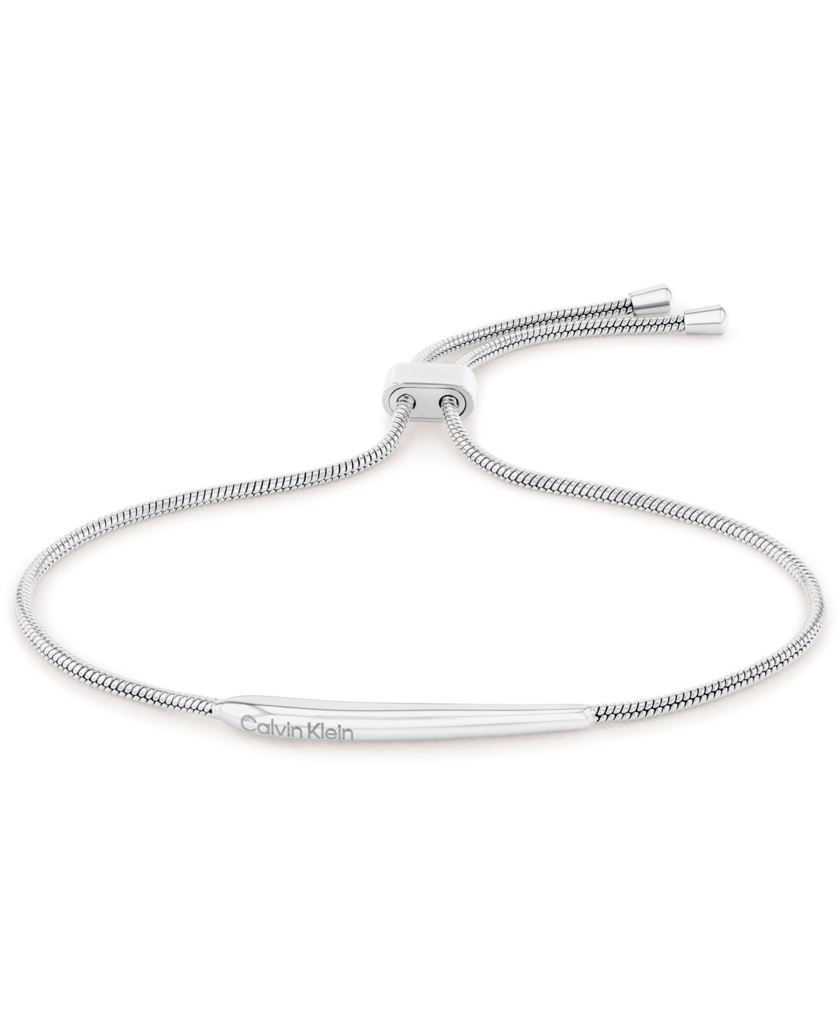 Click here for Calvin Klein Linear Drop Bracelet - Silver Tone prices