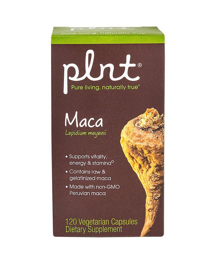 plnt Maca - Supports Vitality, Energy, & Stamina - Organic, Non-GMO ...
