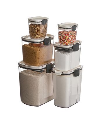 Prepworks ProKeeper 6 Piece Airtight Food Pantry Storage Container Set ...