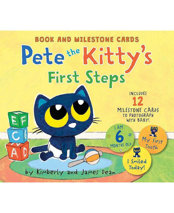 Barnes & Noble Pete the Kitty's First Steps- Book and Milestone Cards ...