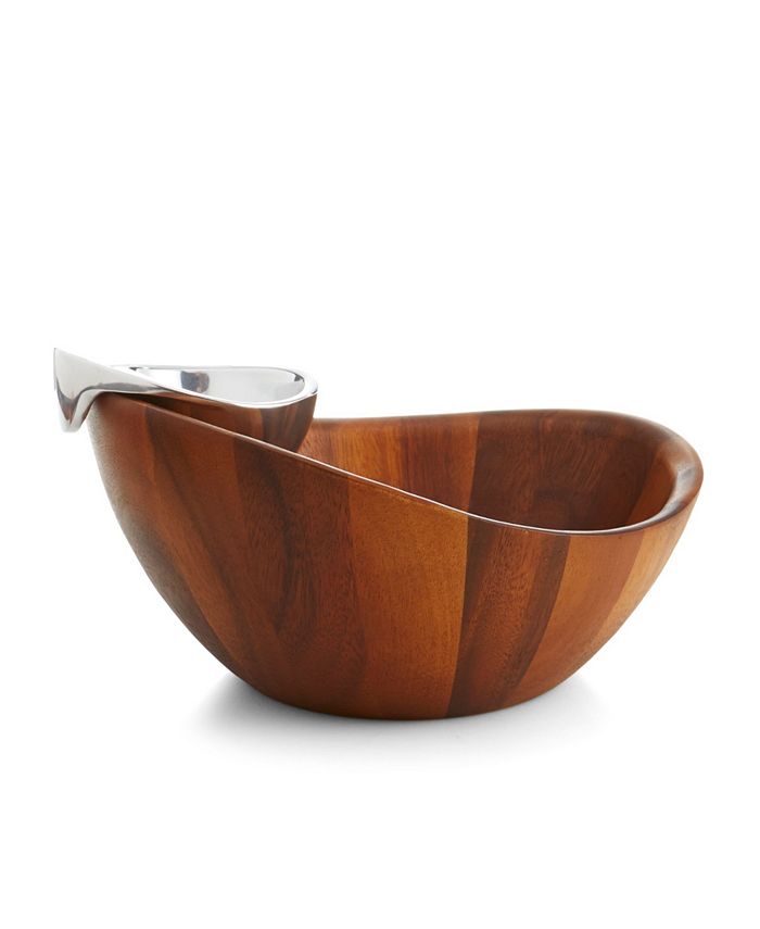 Nambé Nambe Harmony 12" 2 piece Chip and Dip - Macy's