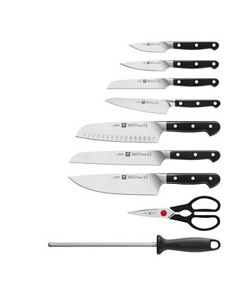 Zwilling Pro 10pc Block Set with Walnut Block - Macy's