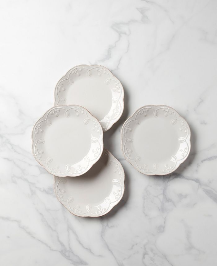 Lenox French Perle 4-Piece Accent Plate Set - Macy's