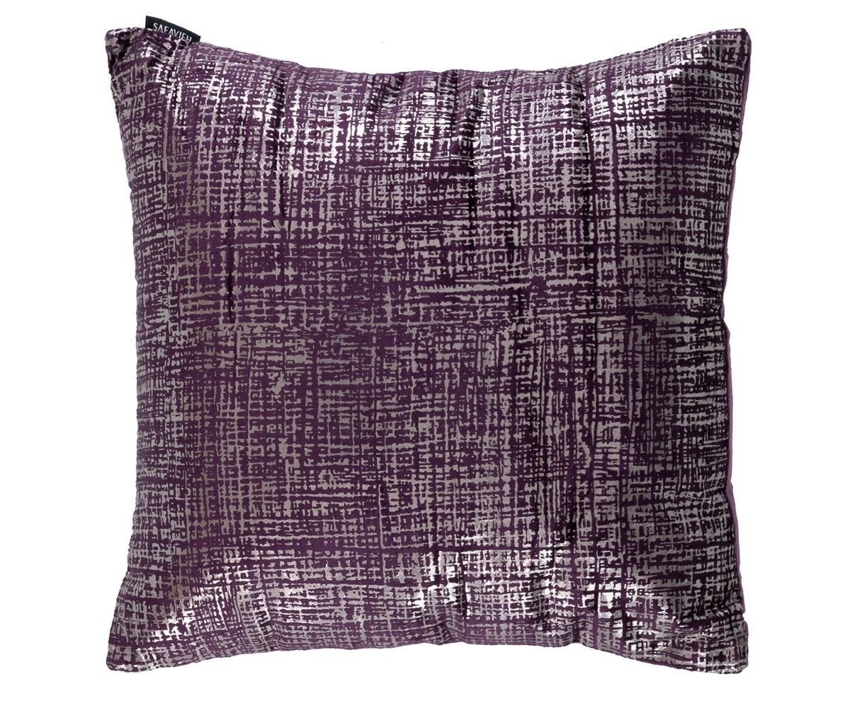 Click here for Safavieh Prenlia 18 x 18 Pillow - Purple/silver prices