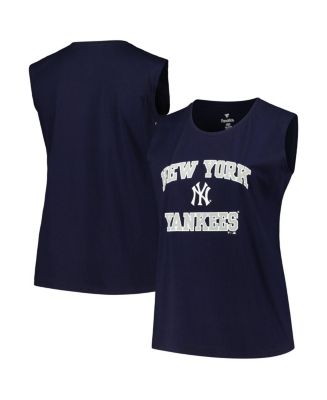 Women's Profile Navy New York Yankees Plus Size Tank Top - Macy's