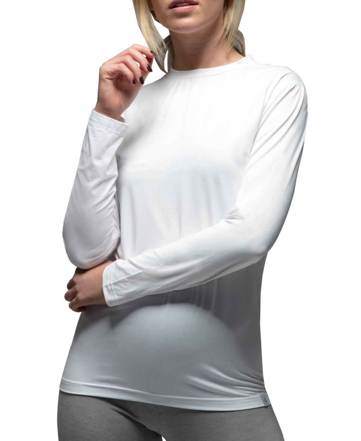 Click here for Heat Holders Womens Warm Base Layer Tops - White prices