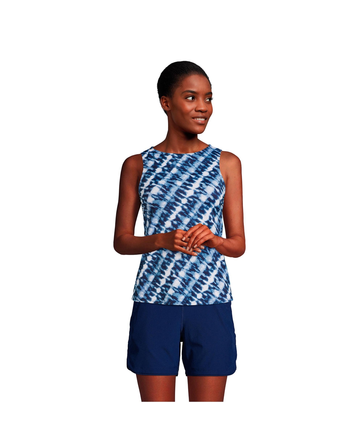 Click here for Lands End Petite High Neck Upf 50 Sun Protection M... prices