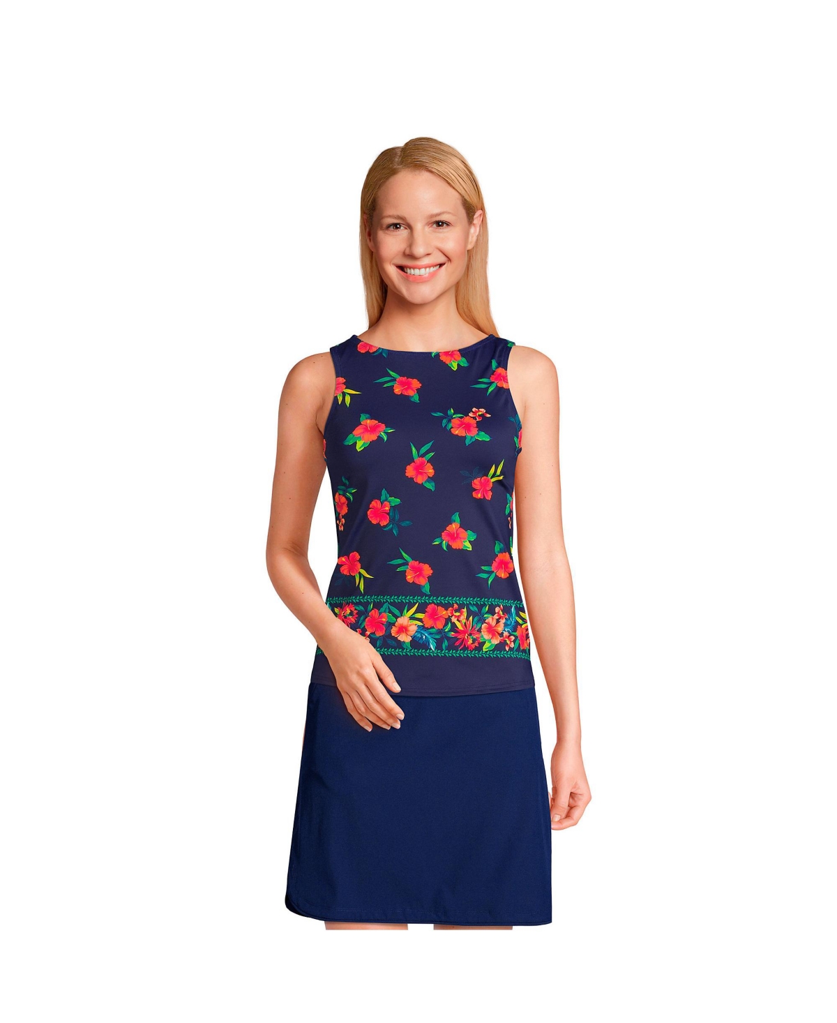 Click here for Lands End Petite High Neck Upf 50 Sun Protection M... prices