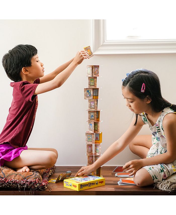Haba Rhino Hero Original Stacking Card Game - Macy's