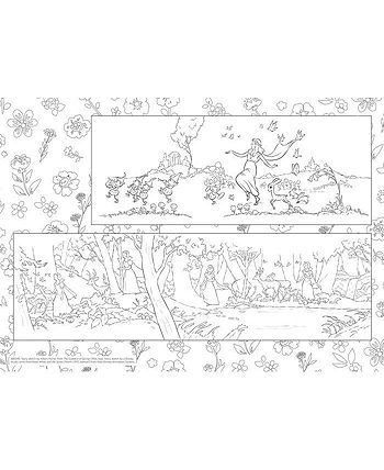 Barnes & Noble Art of Coloring- Disney 100 Years of Wonder- 100 Images ...