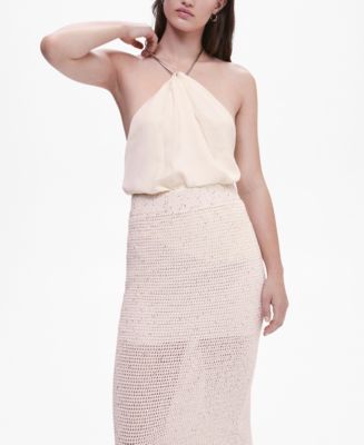 MANGO Women's Chain Detail Top - Macy's