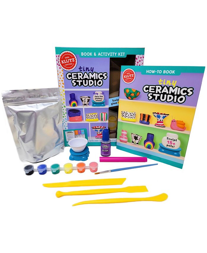 Klutz Tiny Ceramics Studio Kit - Macy's