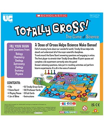 Areyougame University Games Scholastic Totally Gross the Game of ...