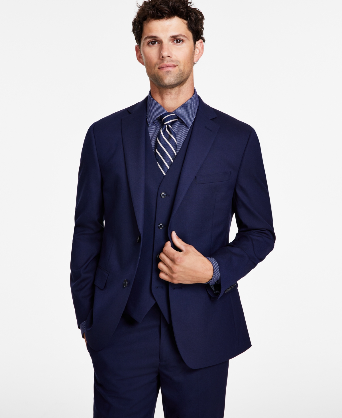 Click here for Alfani Mens Slim-Fit Stretch Solid Suit Jacket  Cr... prices
