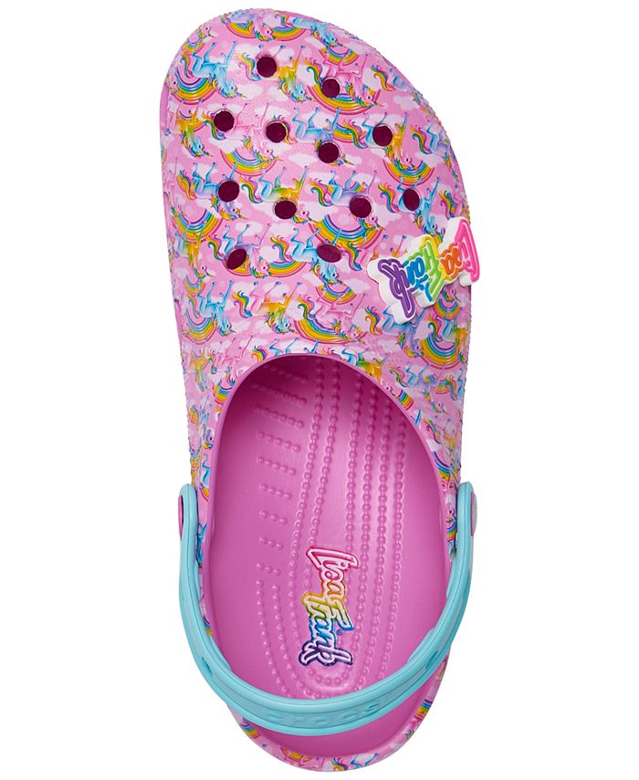 Crocs Women's Lisa Frank Classic Clogs from Finish Line - Macy's