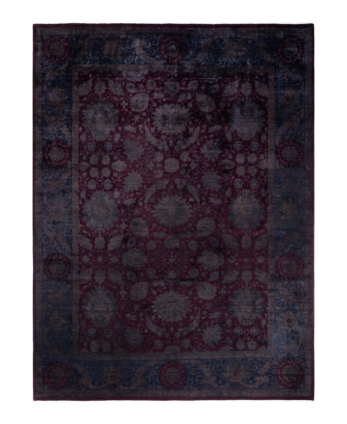 Adorn Hand Woven Rugs Fine Vibrance M1195 9 x 121 Area Rug - Red