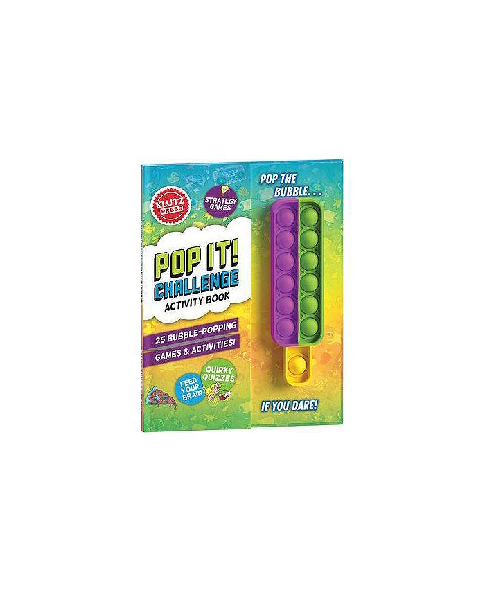 Barnes & Noble Pop-It Challenge Activity Book by Editors of Klutz - Macy's